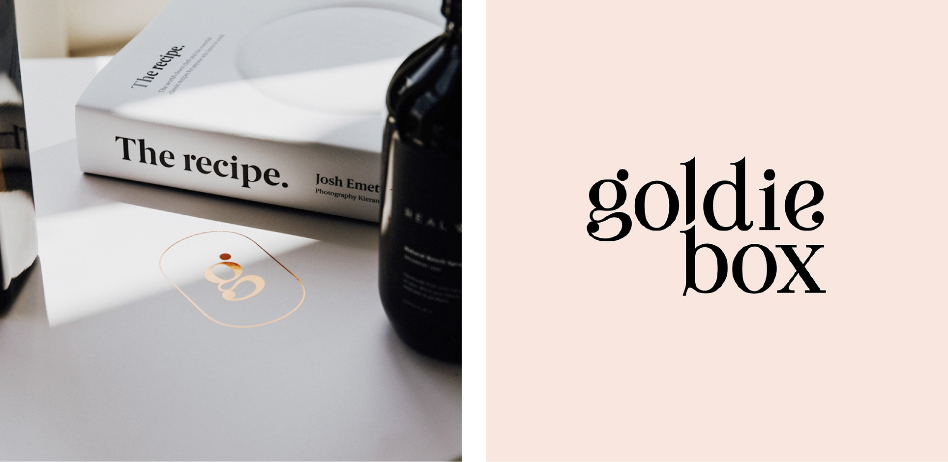 GoldieBox Brand Identity & Packaging Design - Fancify Design Co