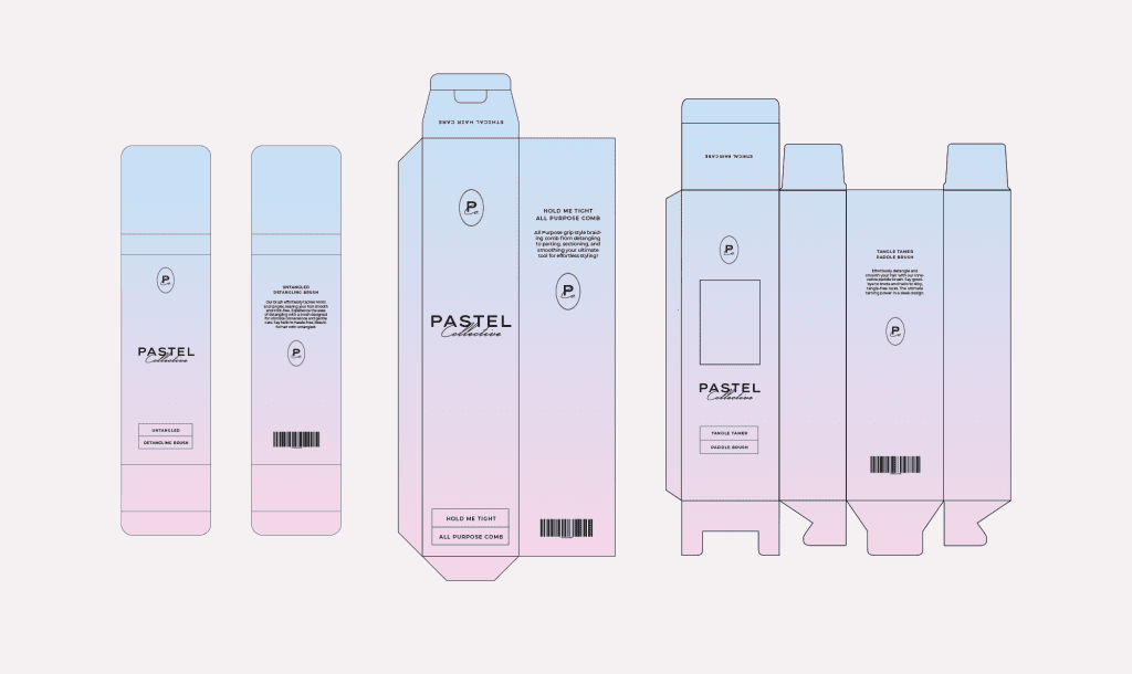 Pastel Collective Packaging Design - Fancify Design Co